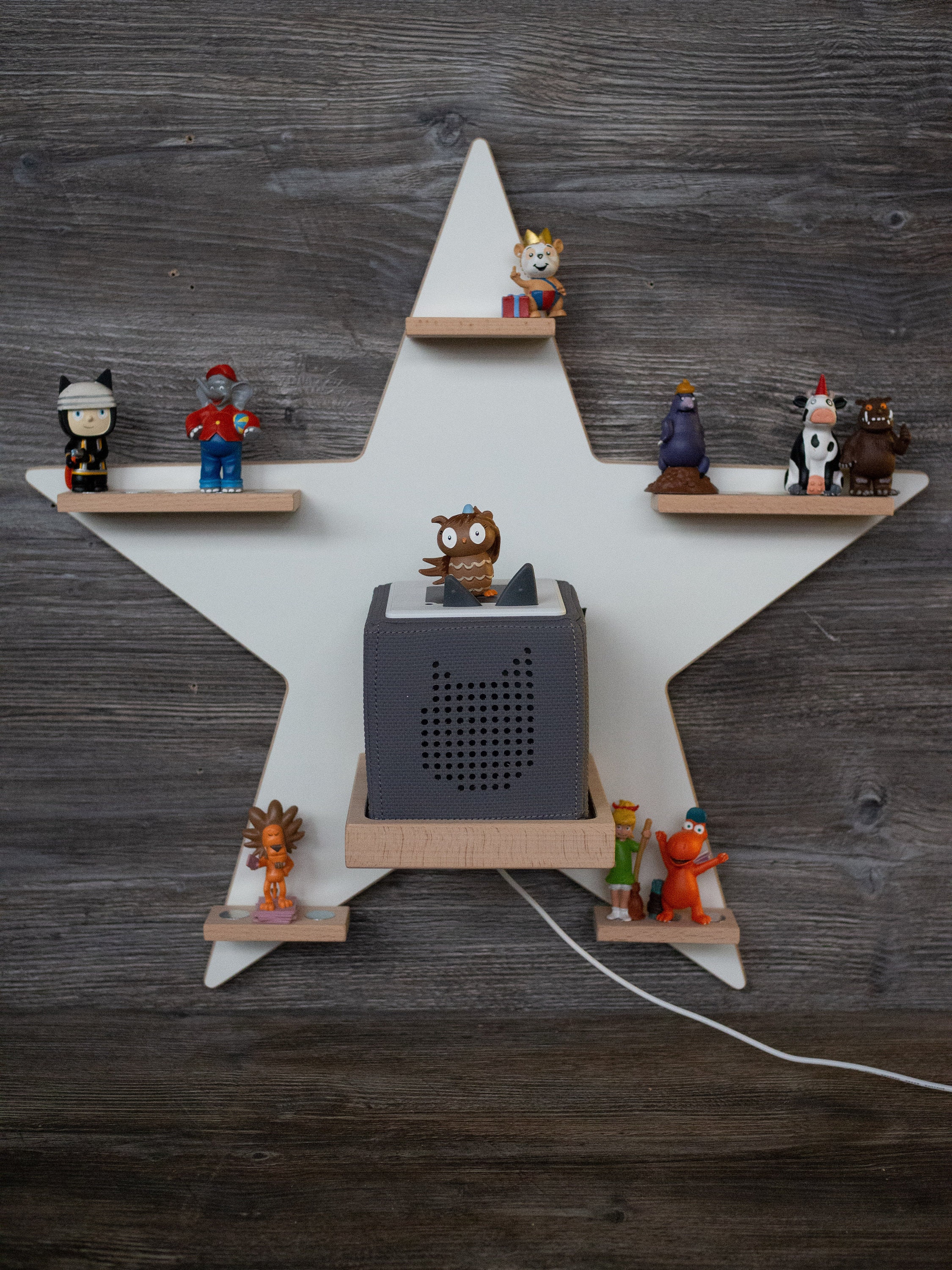 Tonie-regal Musikbox-regal Toniebox-regal Stern | Etsy