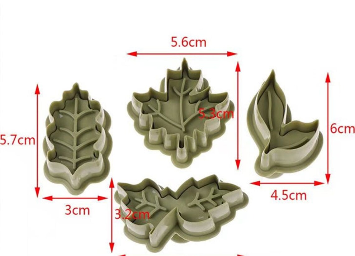 Autumn Leaf Cookie Cutters-leaf Cookie Cutters-baking Supplies - Etsy