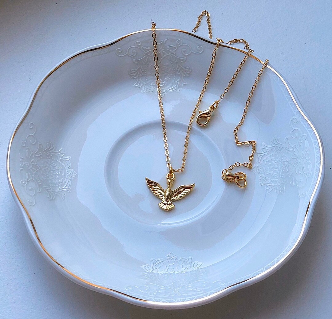 Phoenix Charm Necklace Phoenix Necklace Rising Phoenix - Etsy