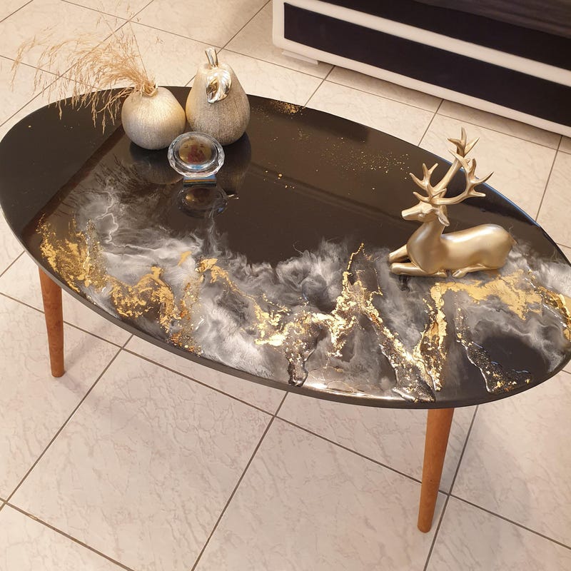 Resin Coffee Table - Etsy