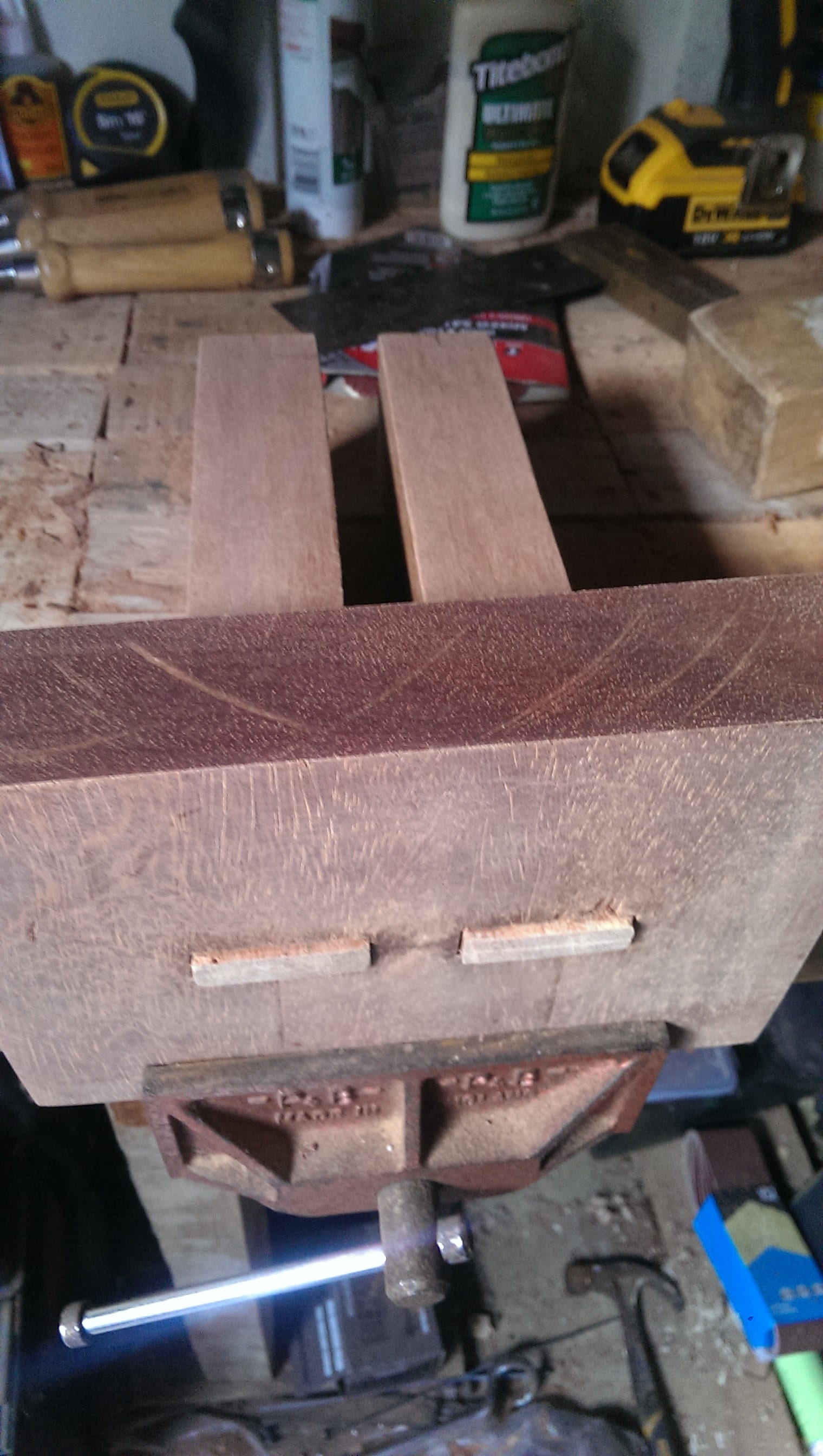 Sapele and Ekki Hardwood Headphone Stand - Etsy