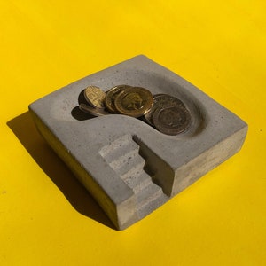 Cement Skate Bowl Ashtray Key Tray Skatebording Gift Skate Gift Trinket ...