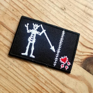 Our Flag Means Death OFMD Blackbeards Flag Embroidered Patch - Etsy