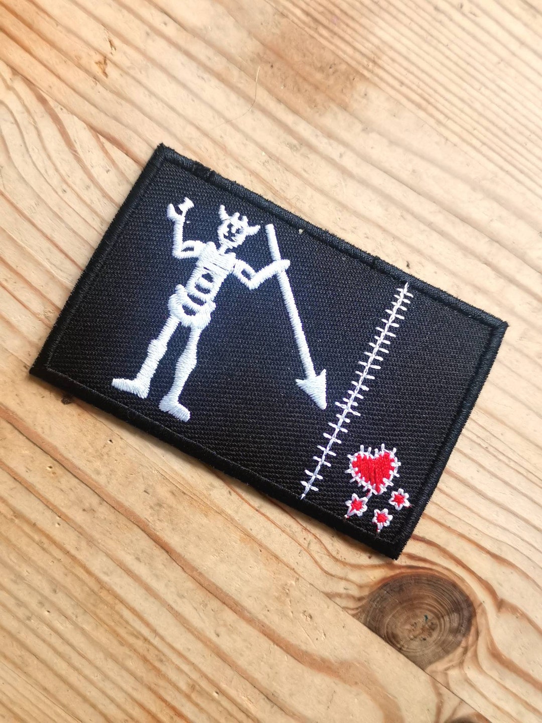 Our Flag Means Death OFMD Blackbeards Flag Embroidered Patch - Etsy