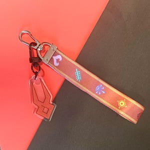 Hades Game Lanyard Keychain, Indie Video Game Accessories, Cane Wrist ...