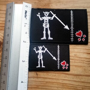 Our Flag Means Death OFMD Blackbeards Flag Embroidered Patch - Etsy