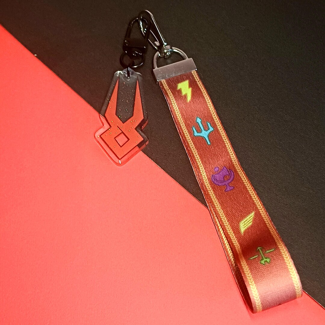 Hades Game Lanyard Keychain, Indie Video Game Accessories, Cane Wrist ...