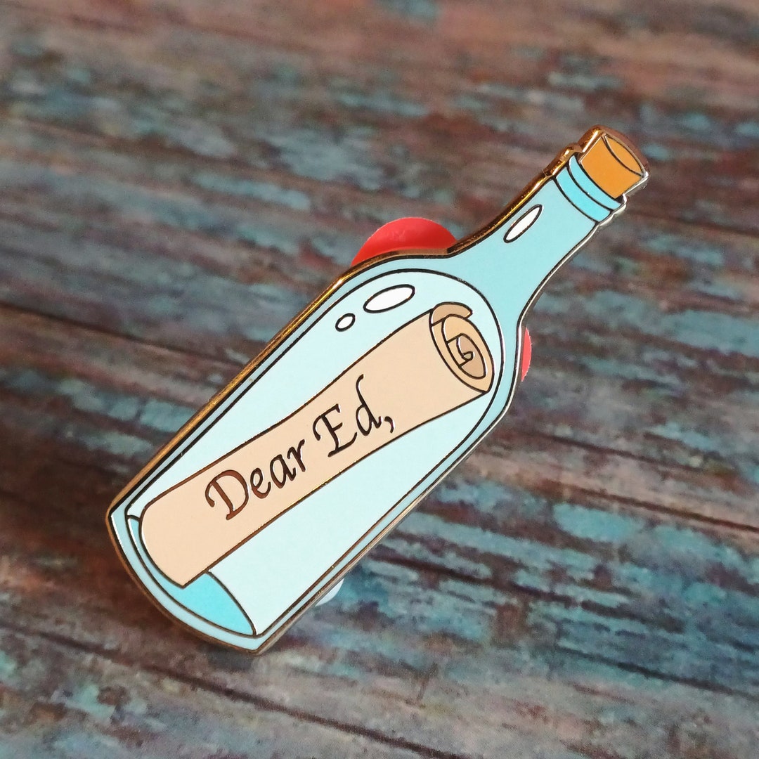 Our Flag Means Death Stedes Lovely Letter Enamel Pin, OFMD Stede and Ed ...