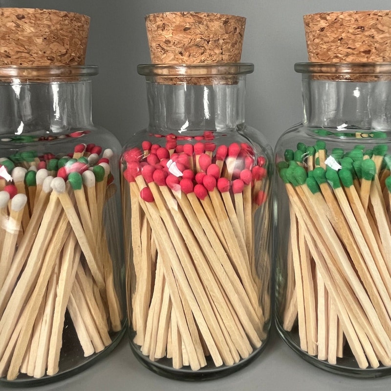Coloured Matches - Etsy UK