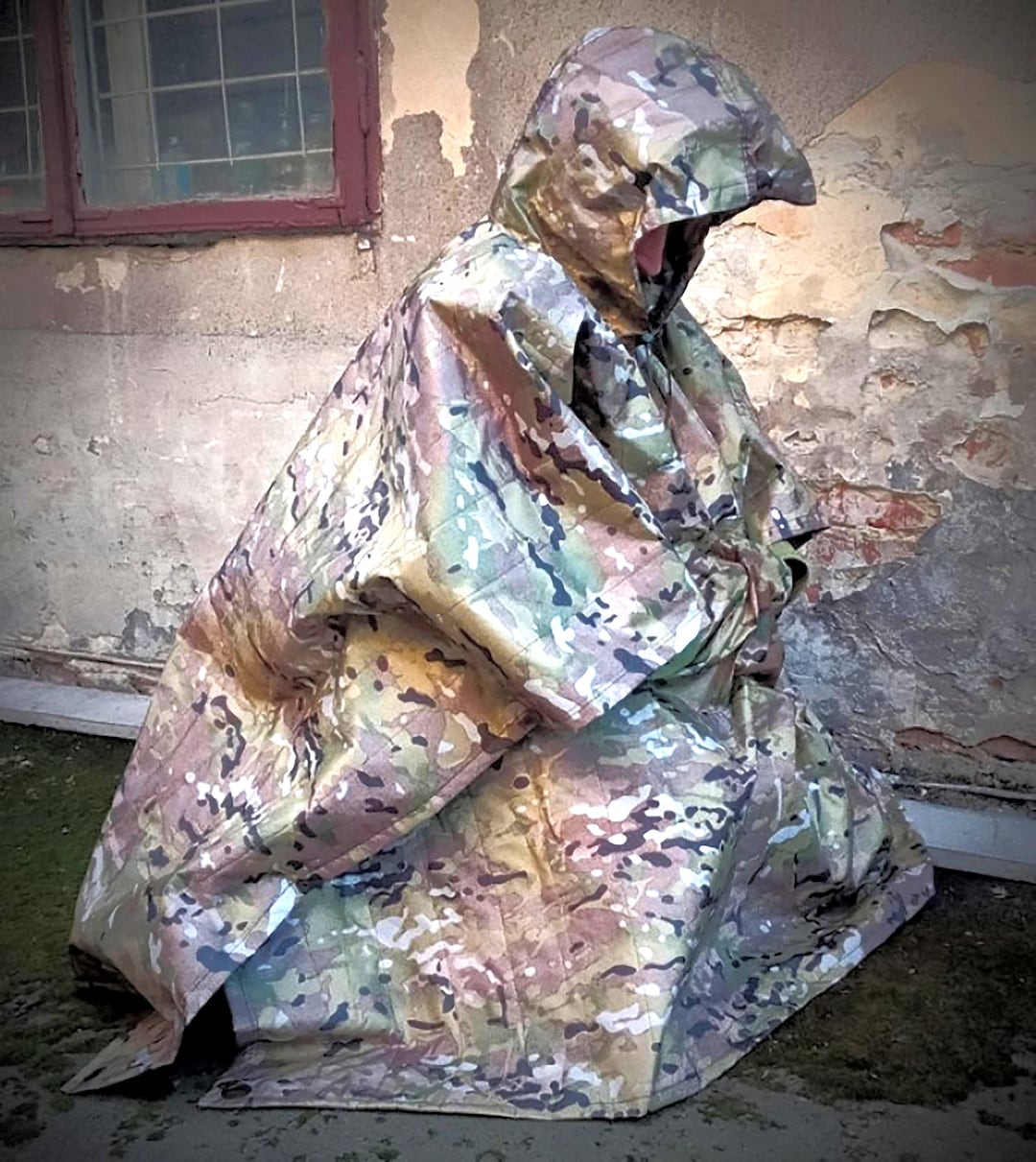 Military Thermal Masking Poncho – ANTI-THERMAL Anti-ir Stealth Cloak ...