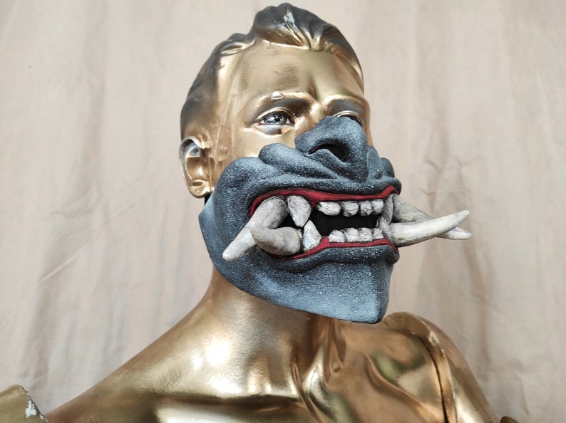 Scary Masks for Monster Cosplay Costume, Horror Paper Mache Full Face ...