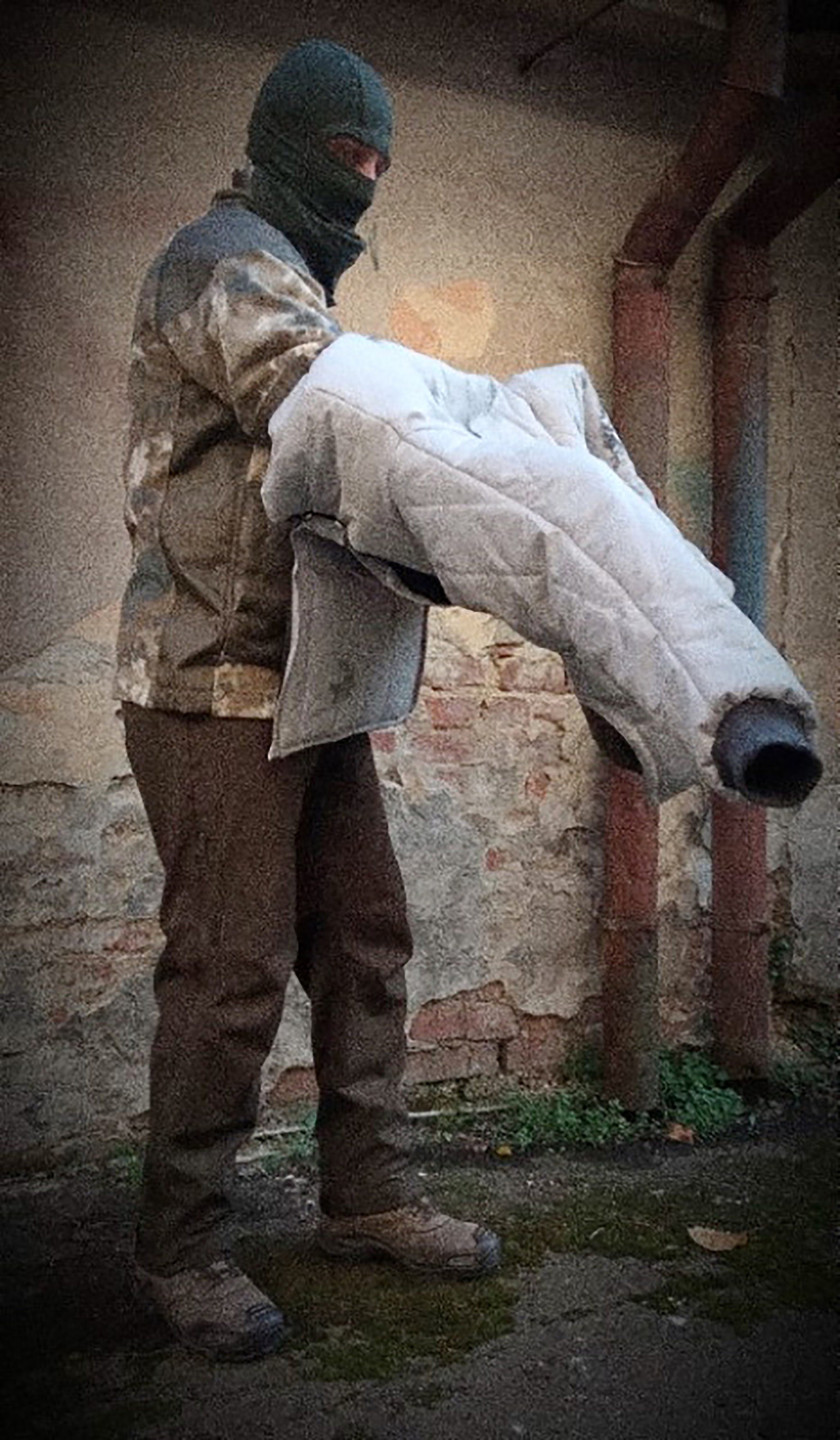 Ukrainian Military Winter Camo Jacket With a Hood, Double Camo Winter ...