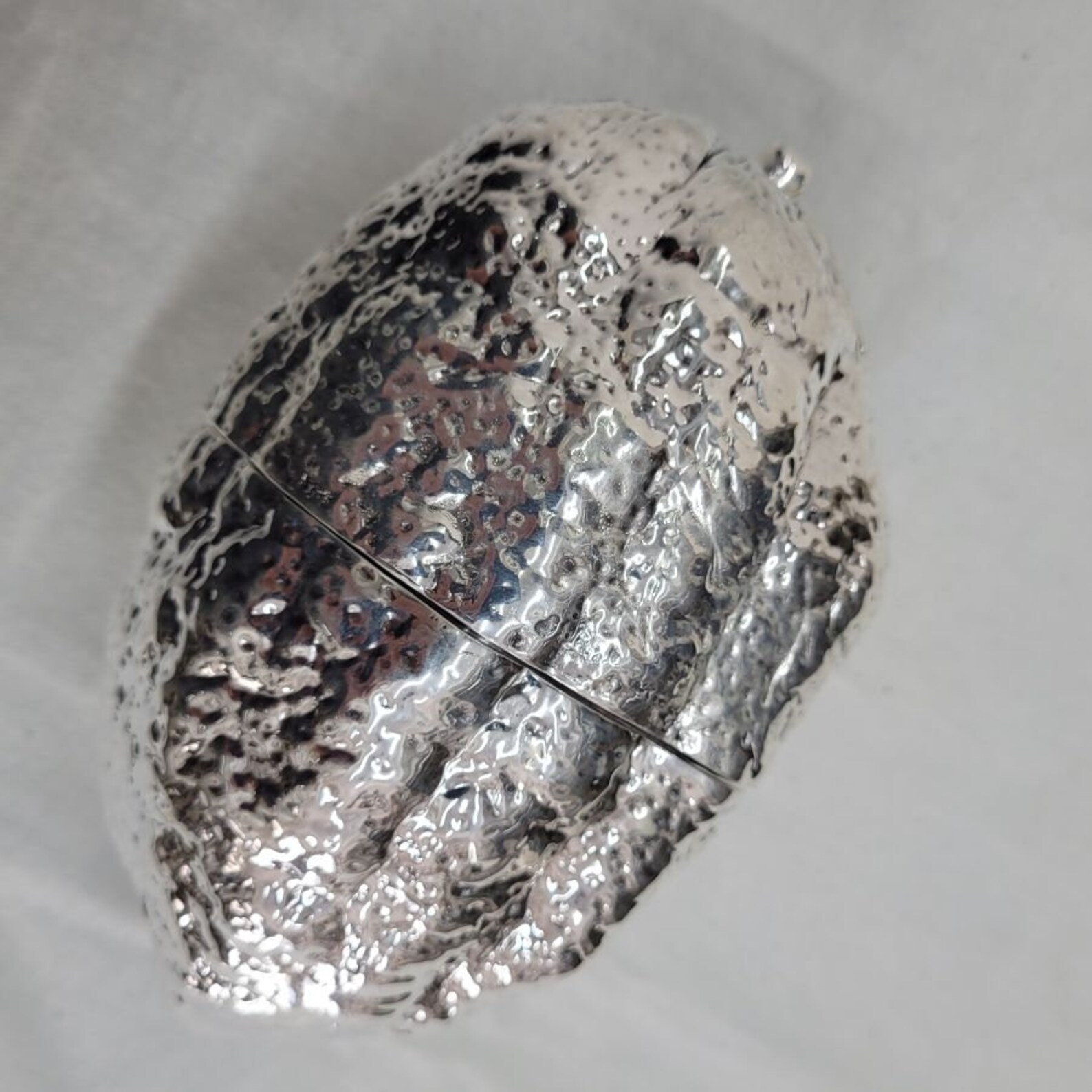 Handmade Sterling Silver Etrog Box Etrog Shape for the Sukkot Feast of ...