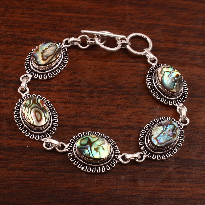 Abalone Bracelet - Etsy
