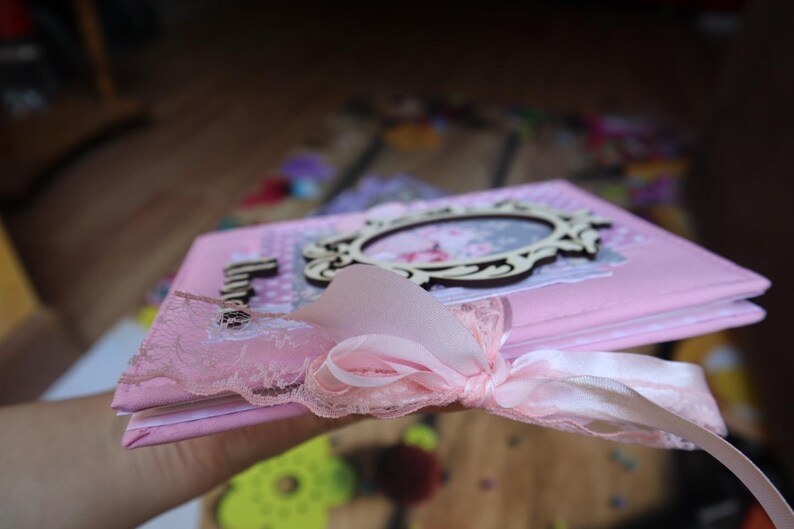 Mini Album for Kindergarten Photos Baby Girl Mini Album Baby - Etsy