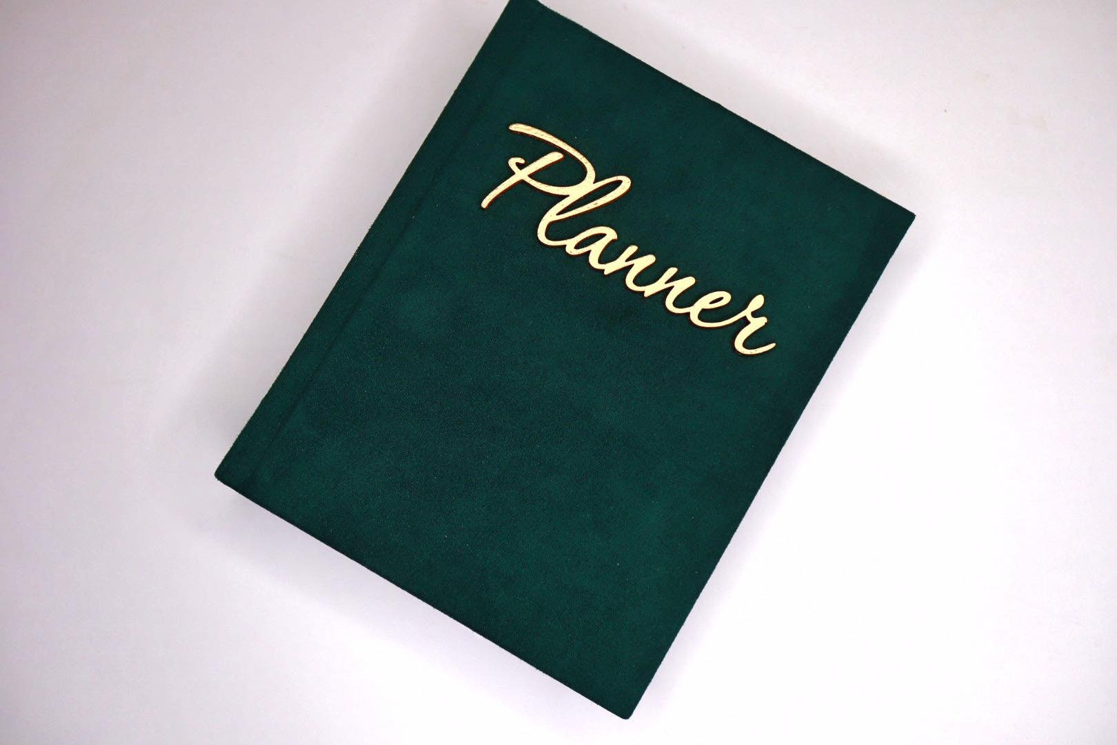 Emerald Green Planer, Planner 2022, Planner, Emerald Green Notebook ...