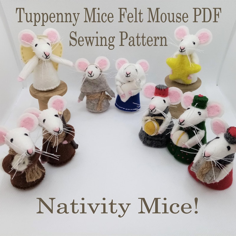 Felt Mouse Pattern - Etsy