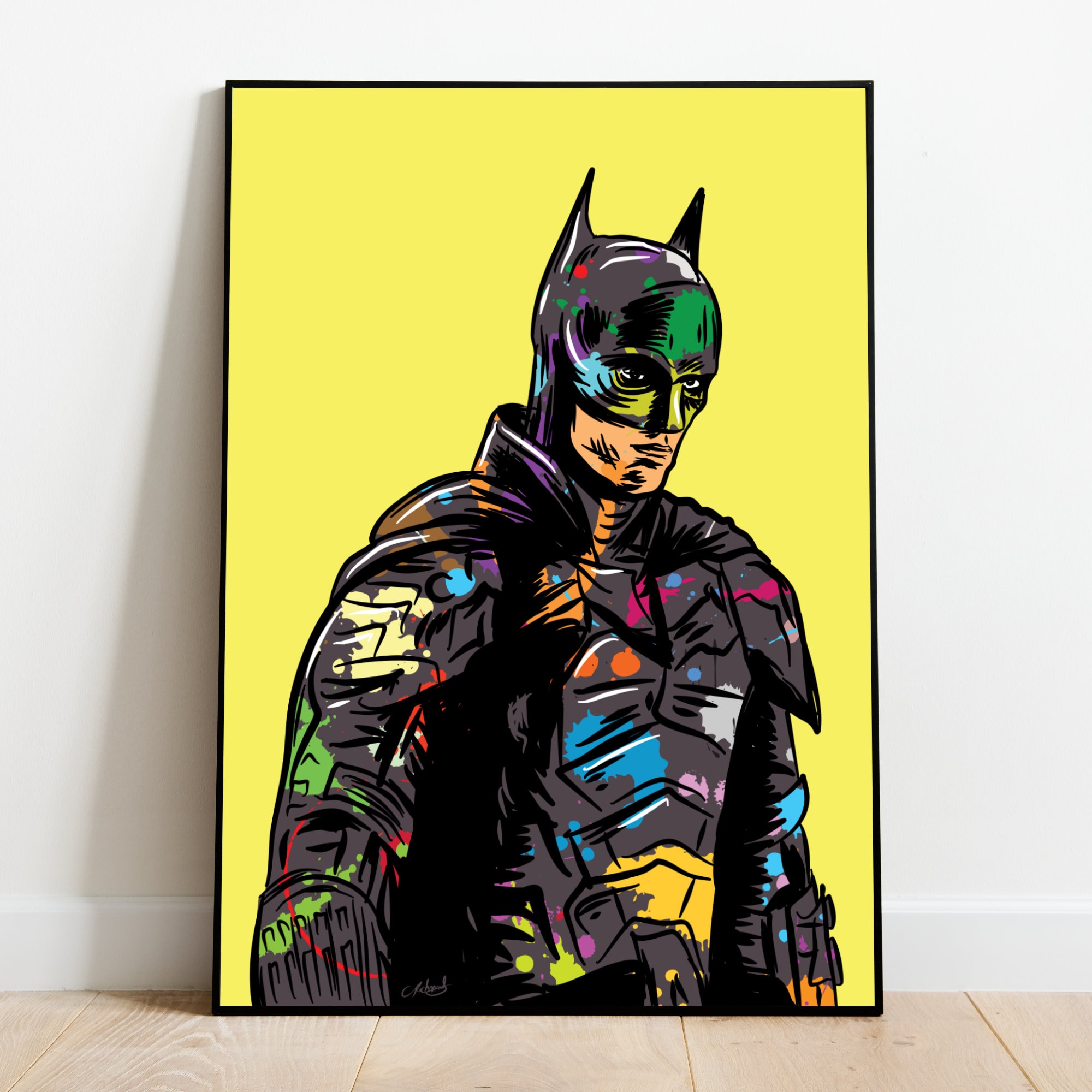 Batman Pop Art Poster