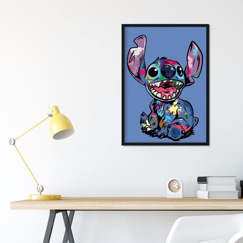 Monster Inspired Kids Bedroom Wall Art - Etsy