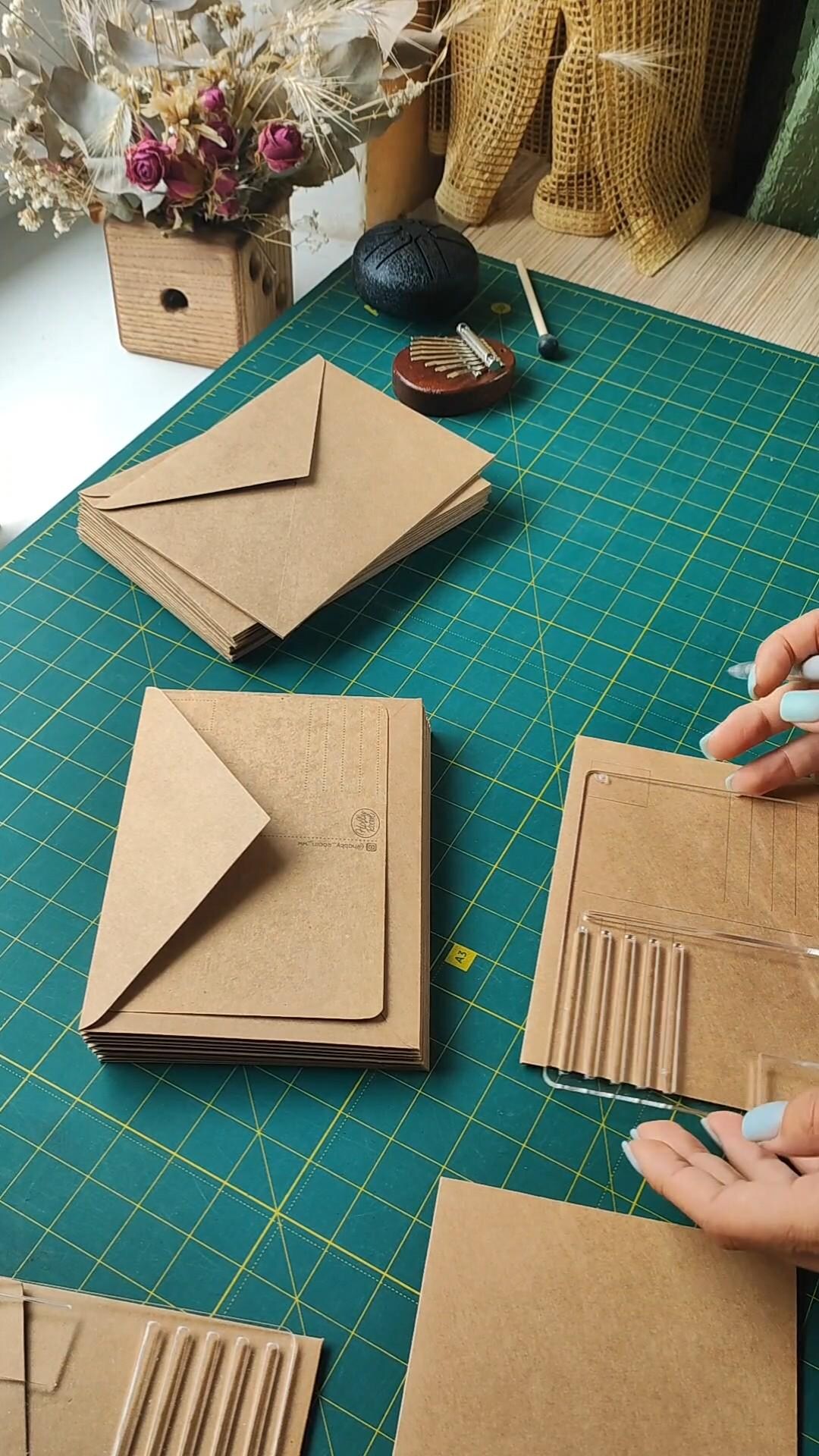 Envelope Addressing Stencil - Address Writing Tool - Journal Stencil ...