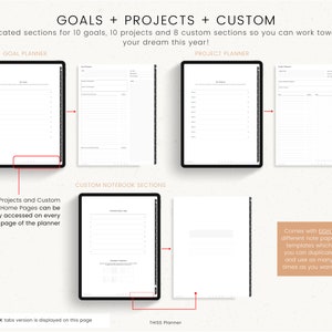UNDATED Digital Planner, PORTRAIT Planner Template, Goodnotes Planner ...