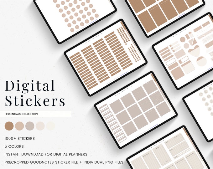 Digital Stickers Pack Digital Planner Stickers Book for - Etsy Australia