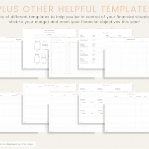 Digital Budget Planner | Financial Planner | Finance Planner | Finance ...