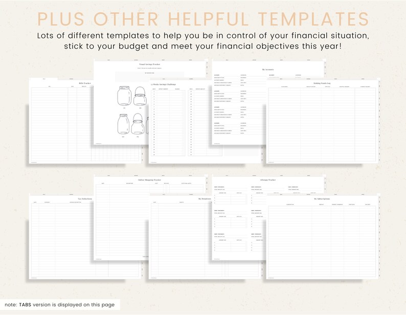 Digital Budget Planner | Financial Planner | Finance Planner | Finance ...