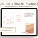 Digital STUDENT Planner School Goodnotes Planner Student | Etsy Australia