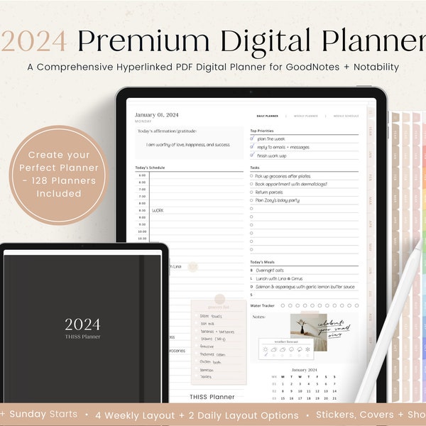Goodnotes Planner - Etsy