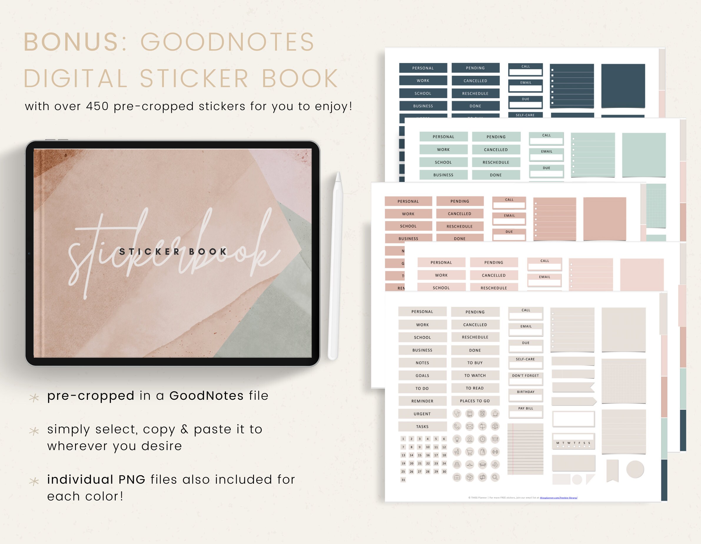 STUDENT Digital Planner School Goodnotes Planner Student - Etsy