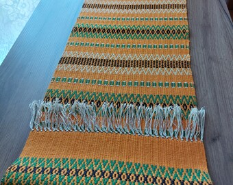Vintage Handwoven Thick Wool Table Topper Wool Table Runner - Etsy