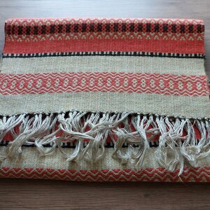 Vintage Handwoven Wool Table Runner Table Topper Table - Etsy