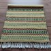 Vintage Handwoven Thick Wool Table Topper, Wool Table Runner, Wool ...