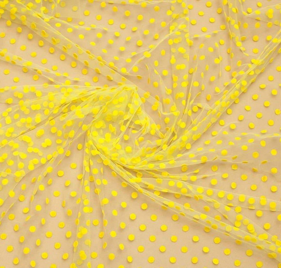 Tupfen Mesh Stoff Spitze Beflockte Tupfen Tüll Weicher Tüll - Etsy.de