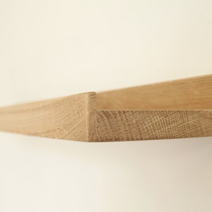 Solid Oak Picture Ledge Shelf, Wood Picture Wall Shelf - Etsy