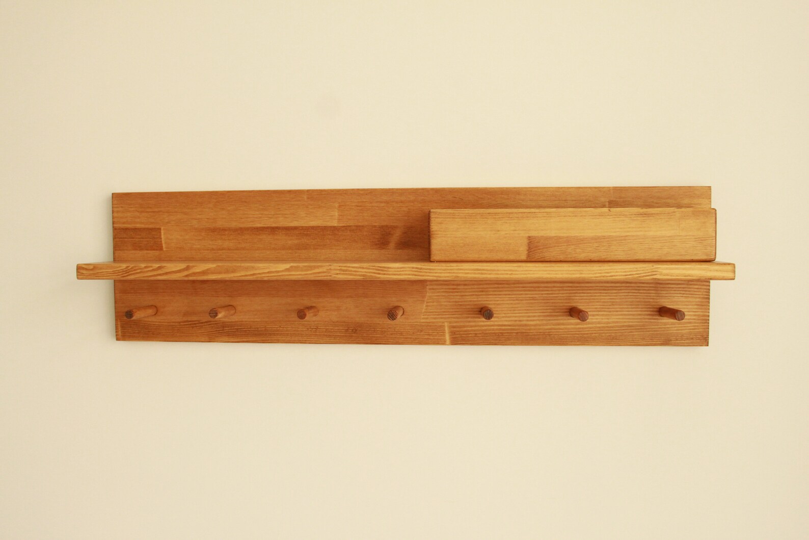 Wooden Peg Coat Rack Entryway Organization - Etsy Canada