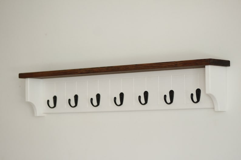 Wooden Kitchen Organizer Towel Rack for Bathroom Wall - Etsy