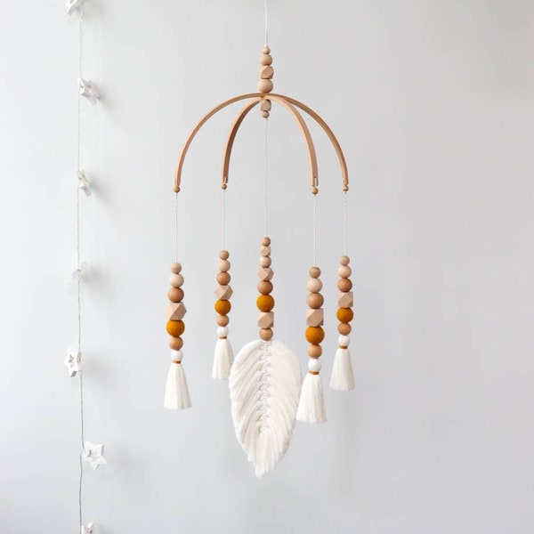 Macrame Baby Mobile - Etsy
