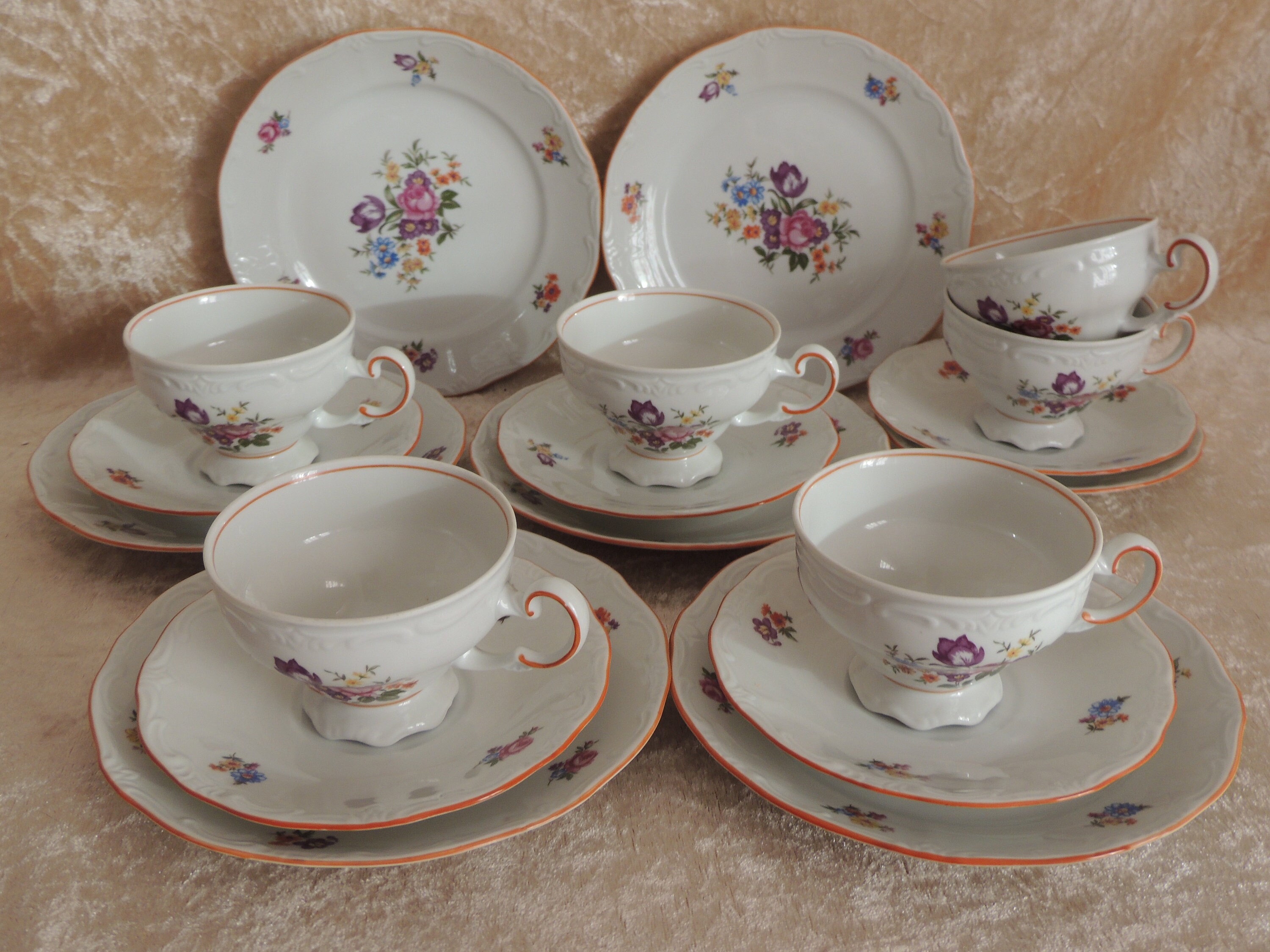 Weimar Porcelain 3-piece Covers Made in GDR - Etsy