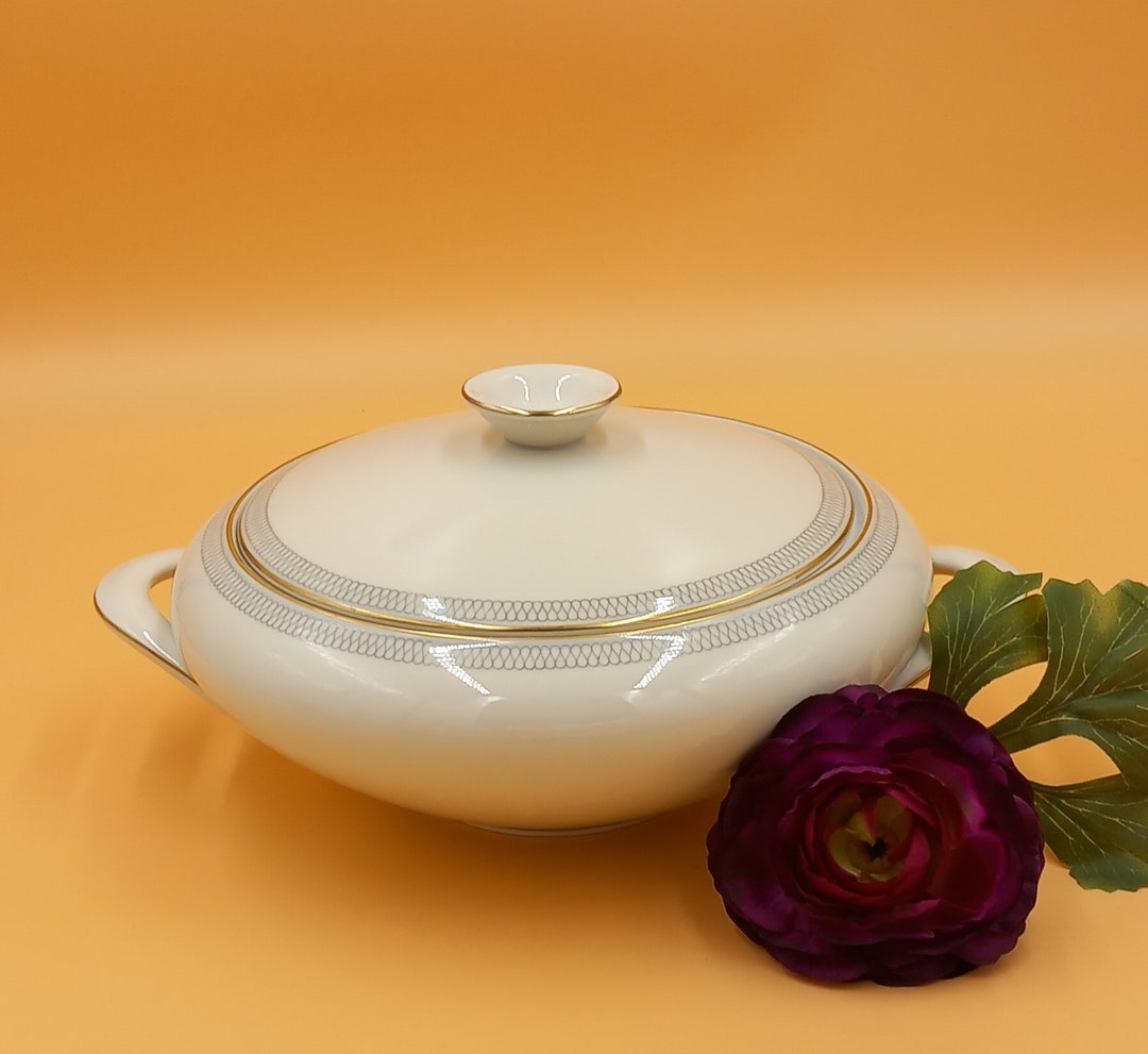 KPM Krister Germany Serving Bowl With Lid Dinnerware Vintage - Etsy