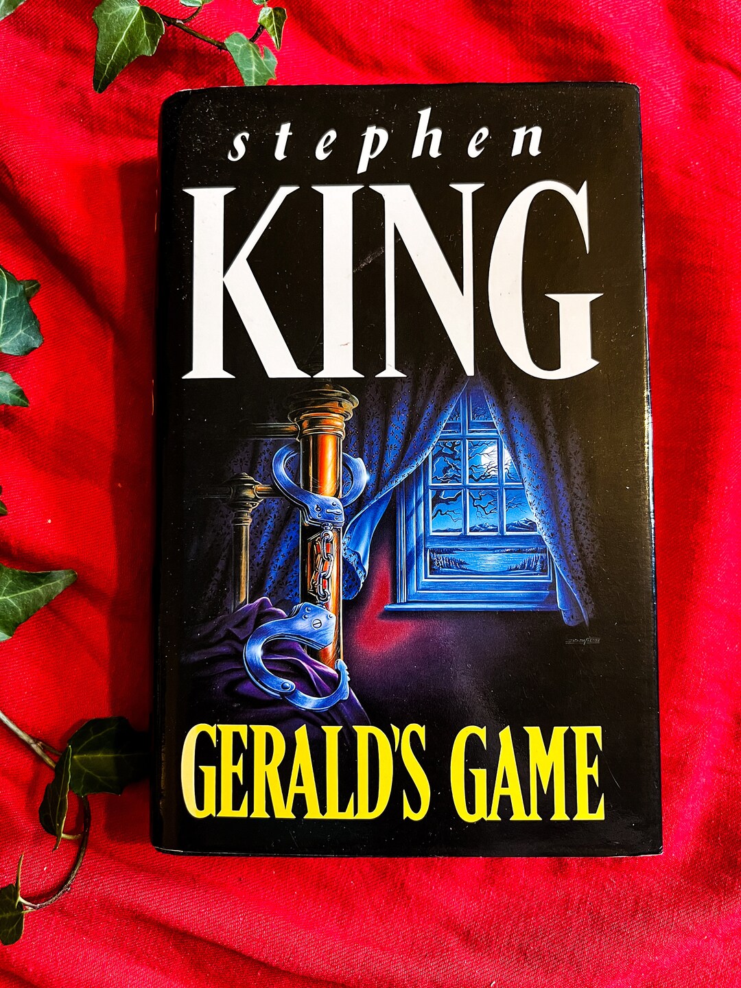 STEPHEN KING Gerald's Game Book Hardback Rare Horror Carrie the Shining ...