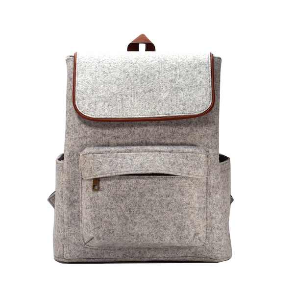 Wool Backpack - Etsy