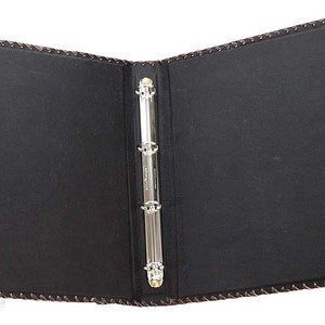 The Family Tree - 4 Ring Binder File Folder DIN A4 Genuine Leather ...