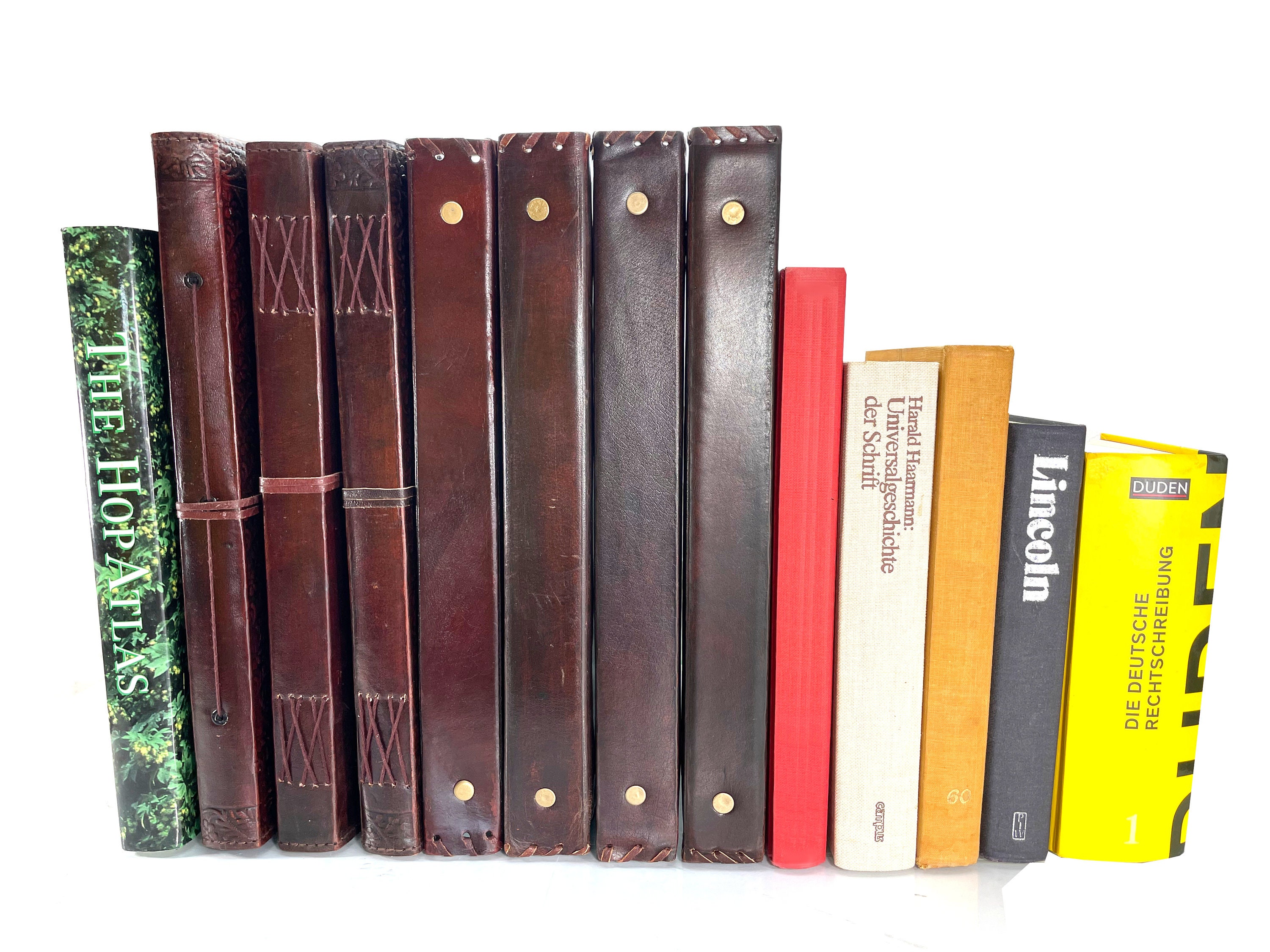 The Family Tree Photo Album XXL Vintage Buffalo Leather Black Cotton ...