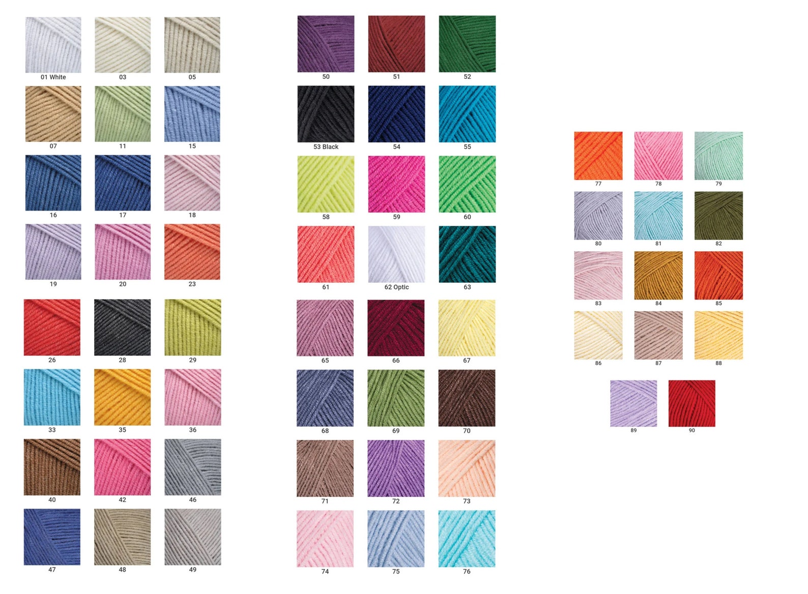 Yarnart Jeans Yarn Art Jeans Cotton Yarn Knitting Yarn | Etsy