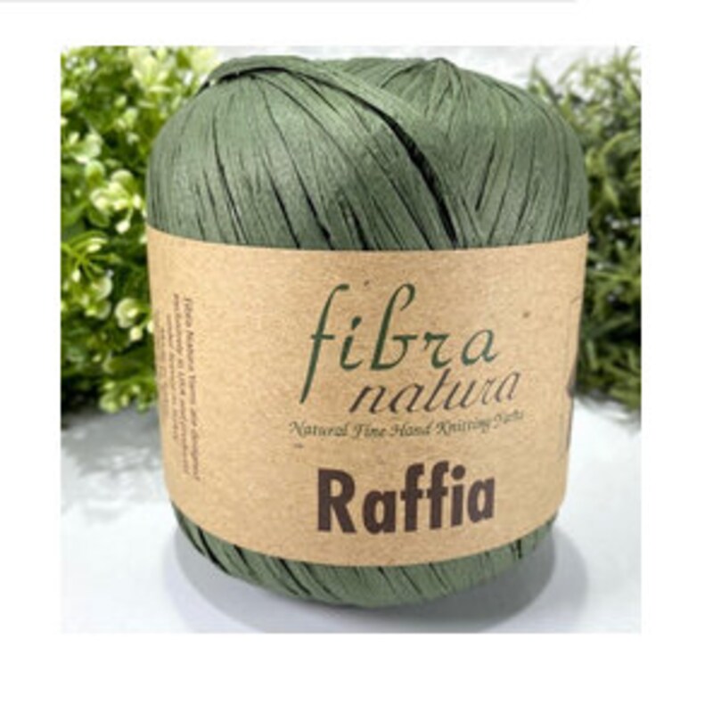 Raffia Yarn - Etsy