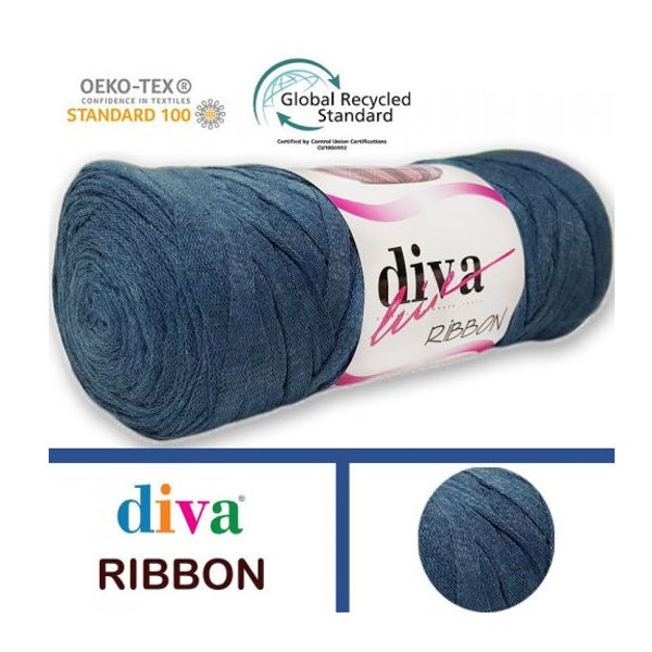 Cotton Ribbon Yarn - Etsy