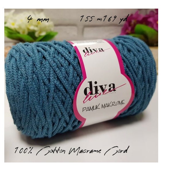 4mm Macrame Cord - Etsy