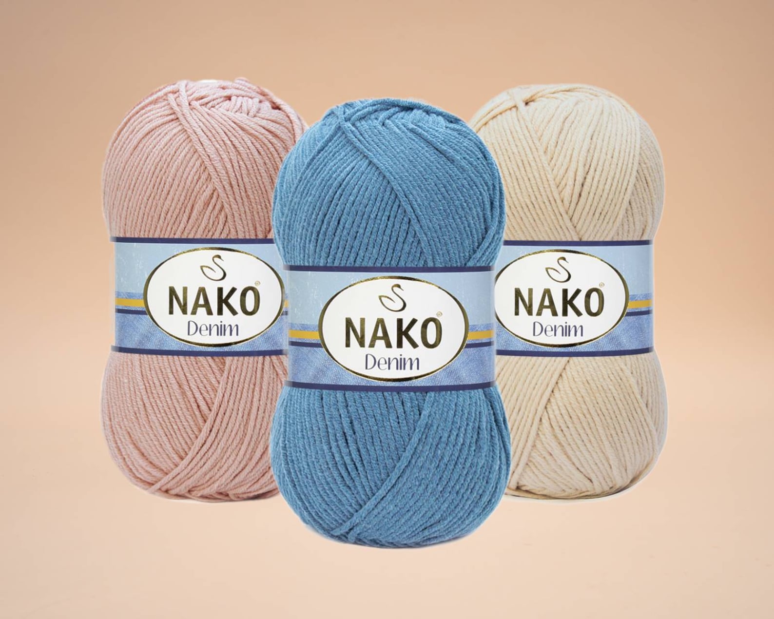 Nako Denim Yarn Cotton Yarn Crochet Yarn Nako Yarn Yarn | Etsy